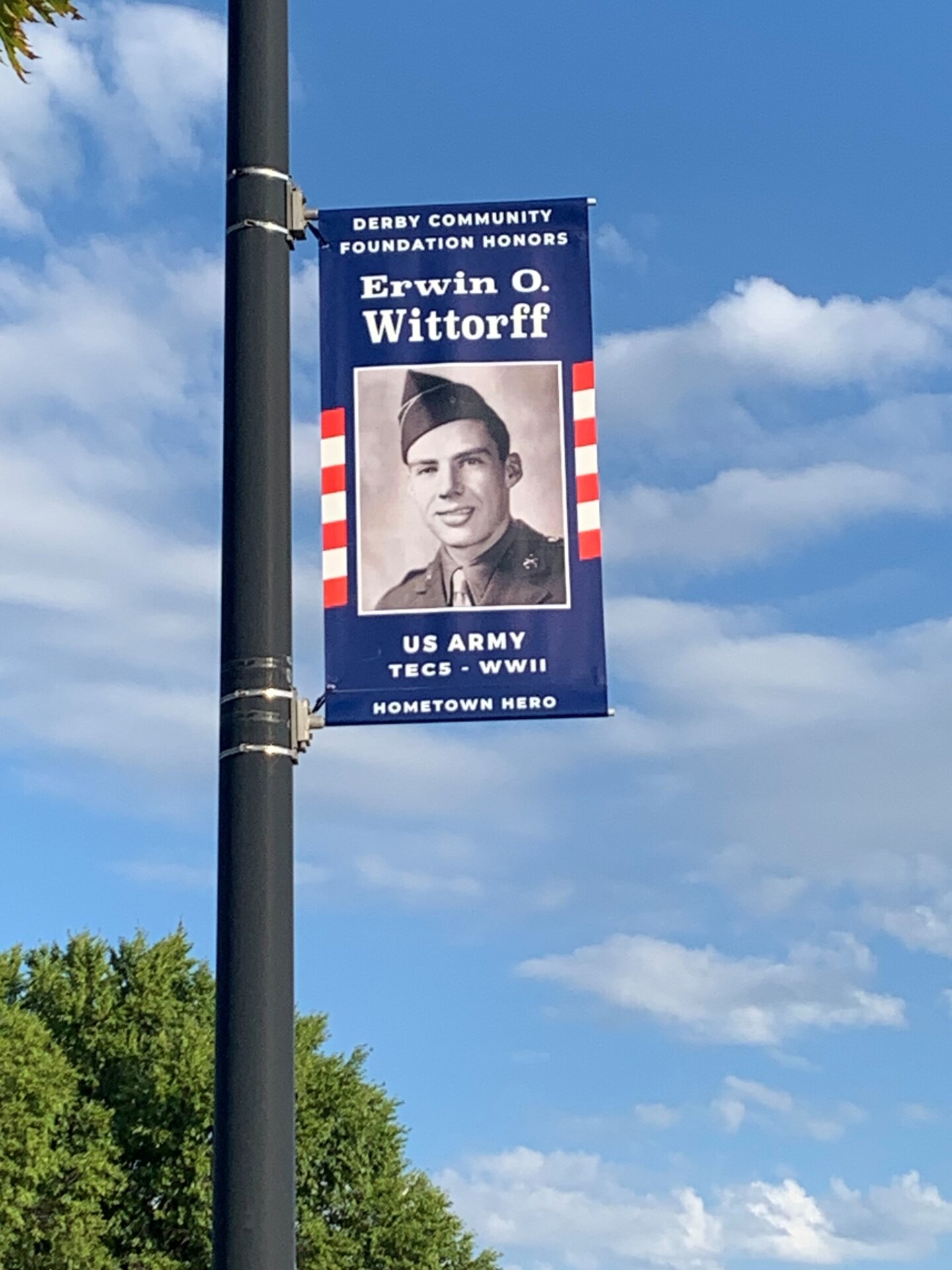 Hometown Military Hero Banners - Derby Community Foundation